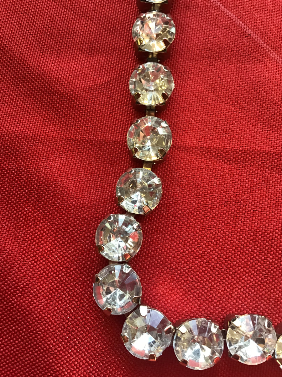 Long Rhinestone Necklace – Tack-M-Up Stables