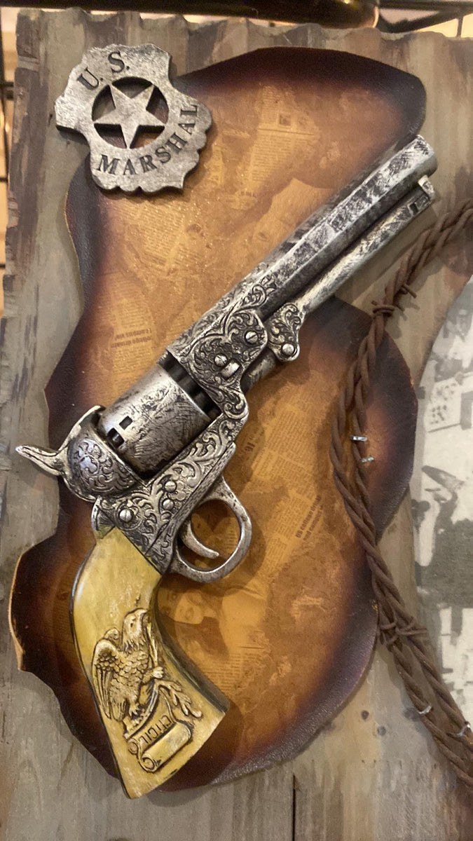 Western Pistol Gun Frame Western décor photo frame 8x10 – Tack-M-Up Stables