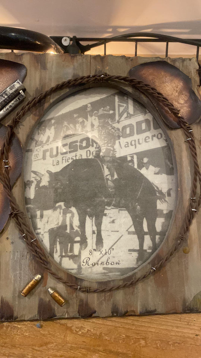 Western Pistol Gun Frame Western décor photo frame 8x10 – Tack-M-Up Stables